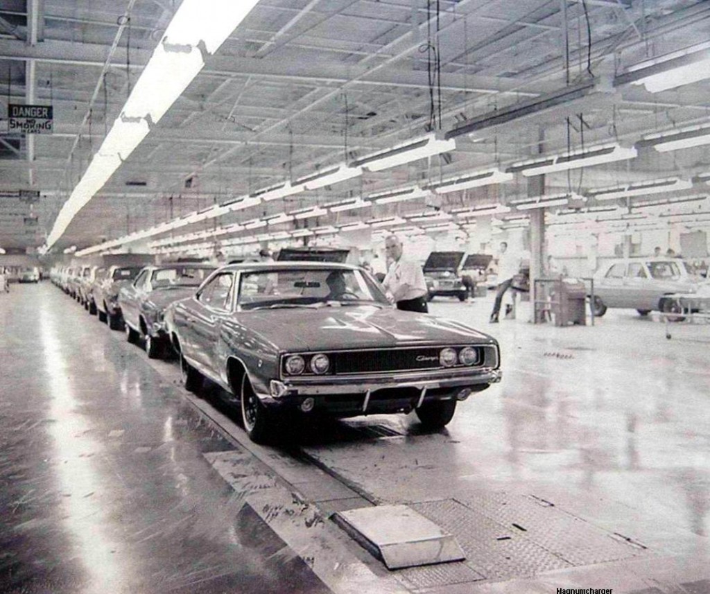 1968 Dodge Charger on the Hamtramck Assembly Line | Mopar Blog